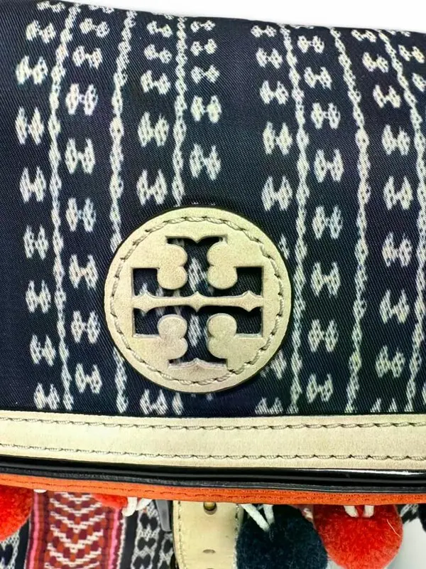 Tory Burch Scout Pom-pom Crossbody Bag