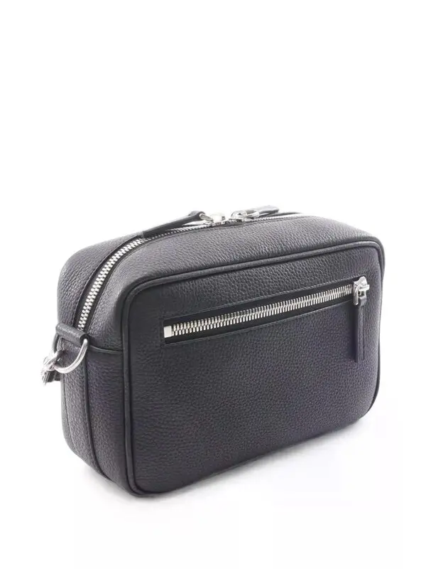 Balenciaga 2020s Credit Leather Camera Bag
