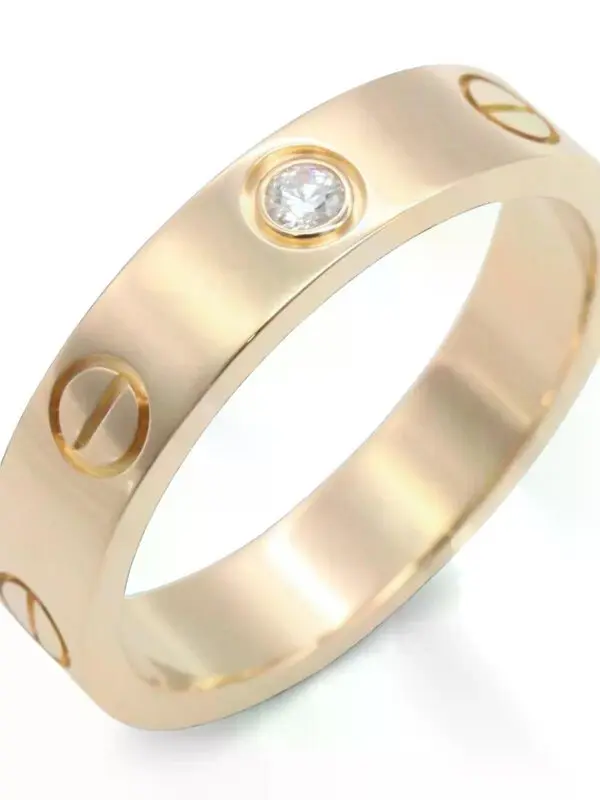 Cartier 2010s Mini Love Diamond Ring