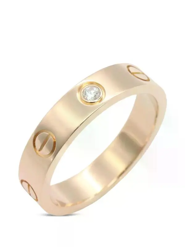 Cartier 2010s Mini Love Diamond Ring