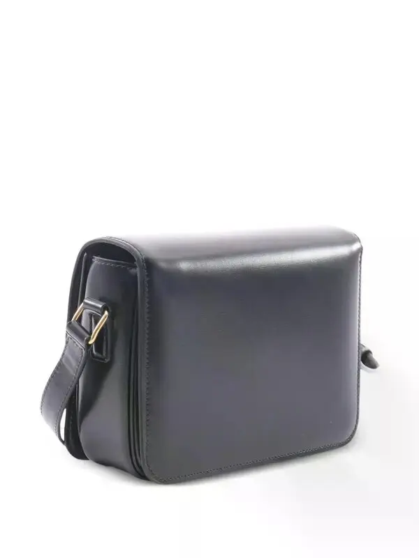 Celine Teen Triomphe Shoulder Bag - Black