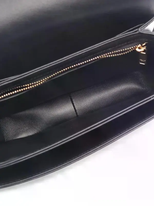 Celine Teen Triomphe Shoulder Bag - Black