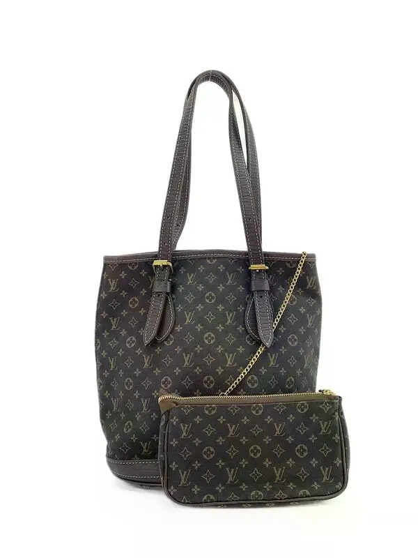 LOUIS VUITTON 2008 Monogram Mini Lin Bucket Tote Bag