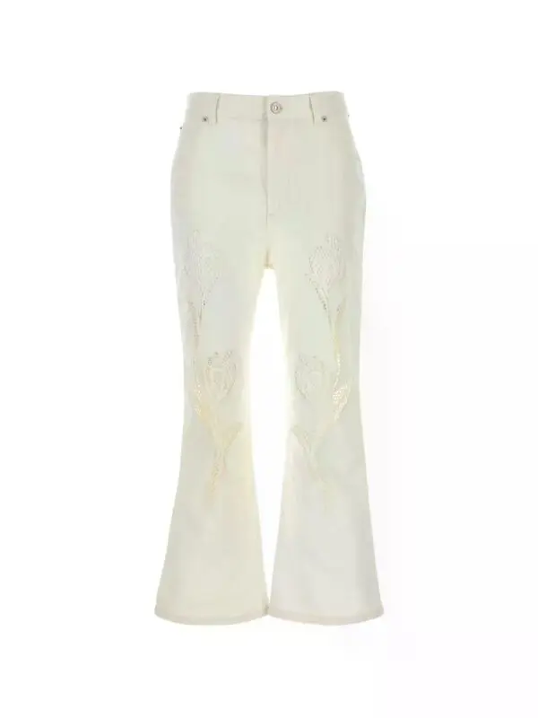 Marni White Denim Jeans - Neutrals