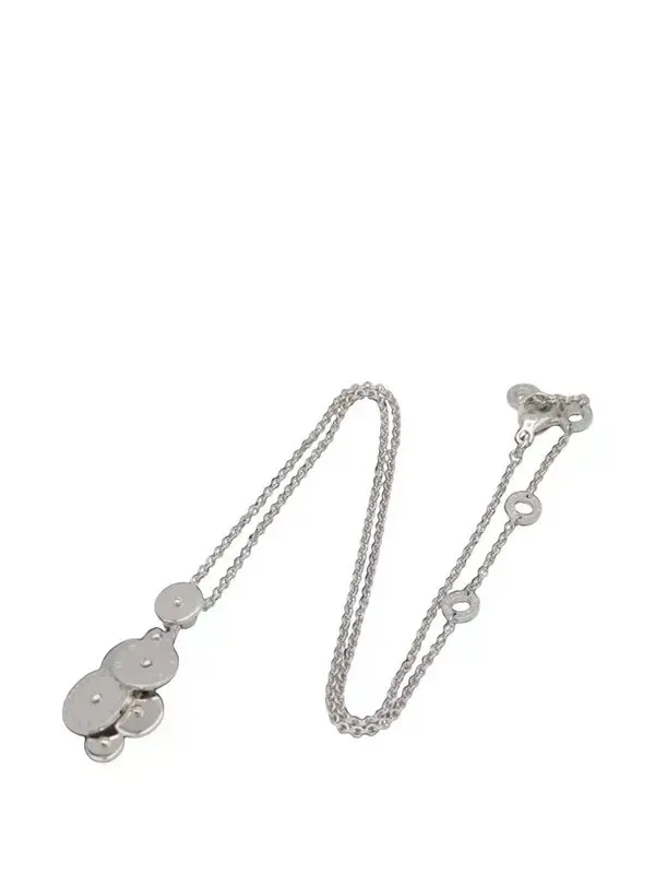 BVLGARI Cicladi Pendant Necklace In 18k White Gold - Silver