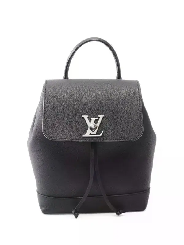 LOUIS VUITTON 2018 Lockme Backpack - Black