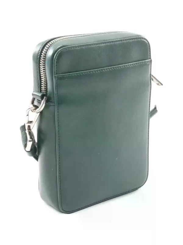 Dior 2010s World Tour Oblique Messenger Bag - Green