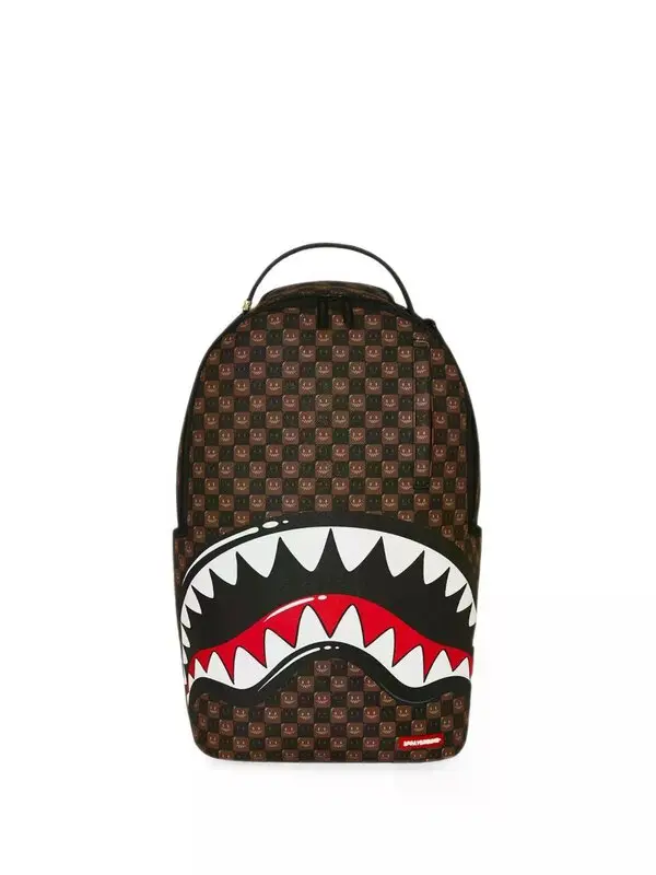 SPRAYGROUND Shark Mouth Checkered Backpack