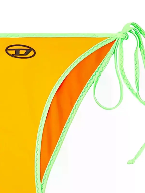 DIESEL® Bikini Bottoms With Side Ties - Orange