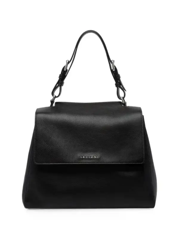 Orciani Sveva Leather Shoulder Bag