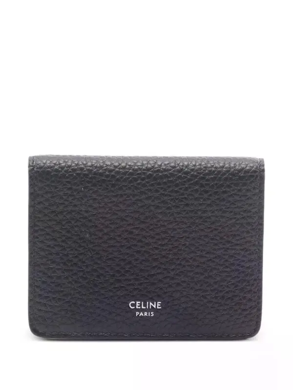 Celine 2020s Bifold Card Holder - Black