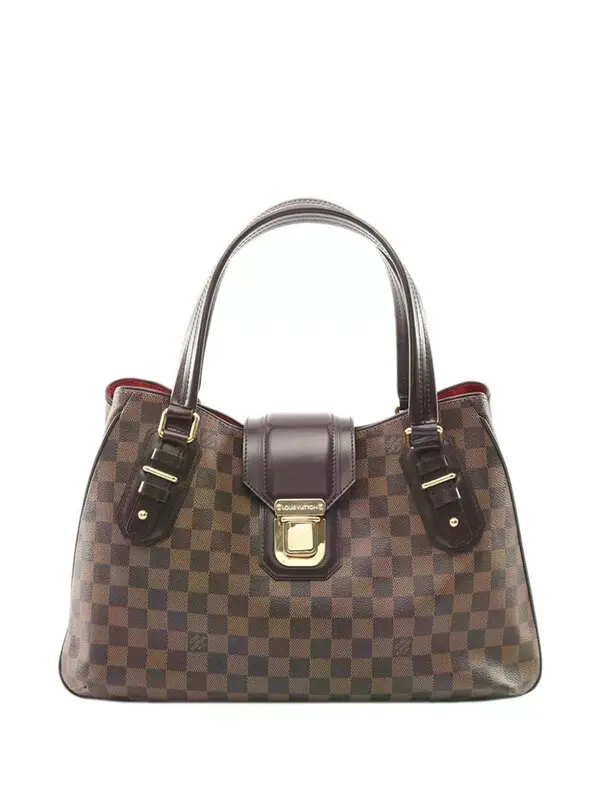 LOUIS VUITTON 2008 Damier Ebene Griet Tote Bag
