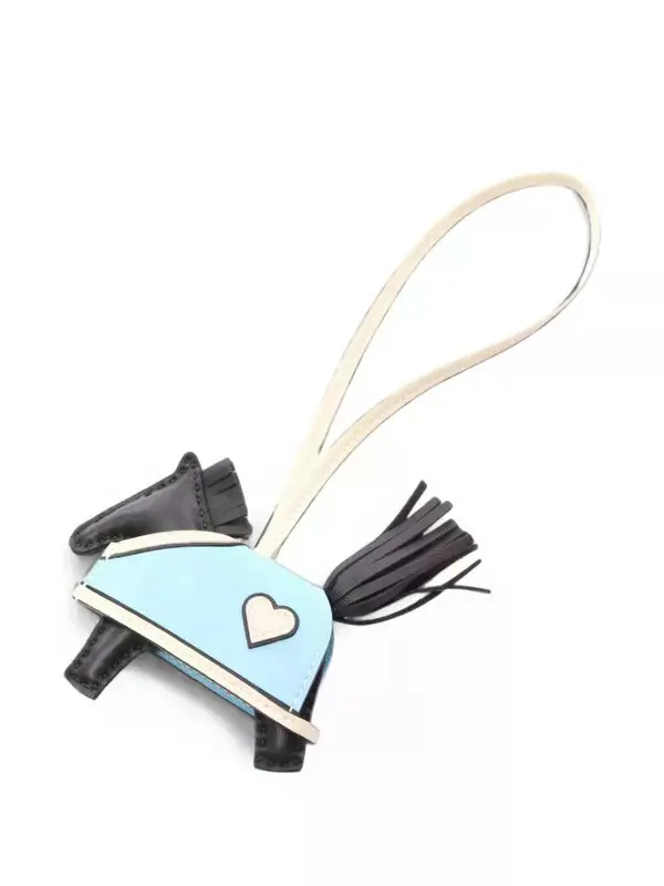 Hermès Pm Rodeo Loveo Bag Charm - Blue