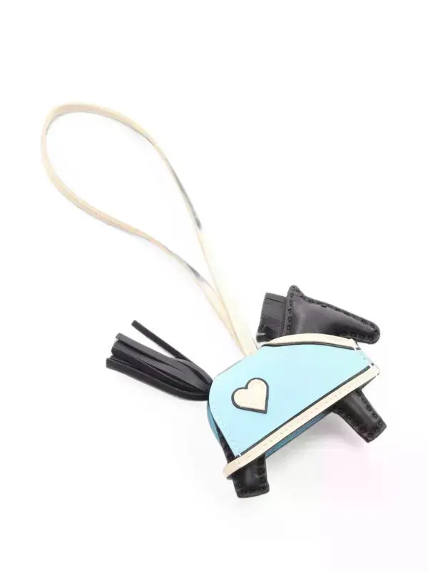 Hermès Pm Rodeo Loveo Bag Charm - Blue