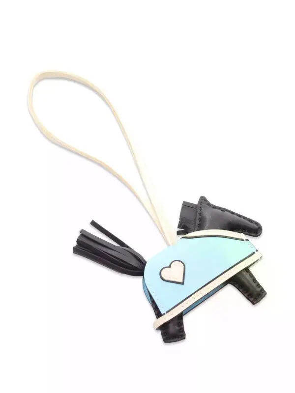 Hermès Pm Rodeo Loveo Bag Charm - Blue