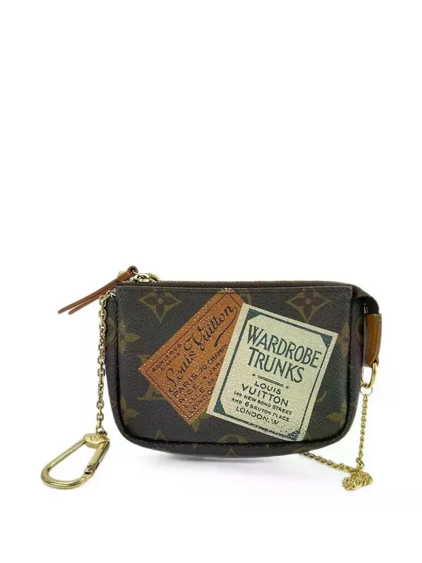 LOUIS VUITTON Monogram Trunk-print Pouch