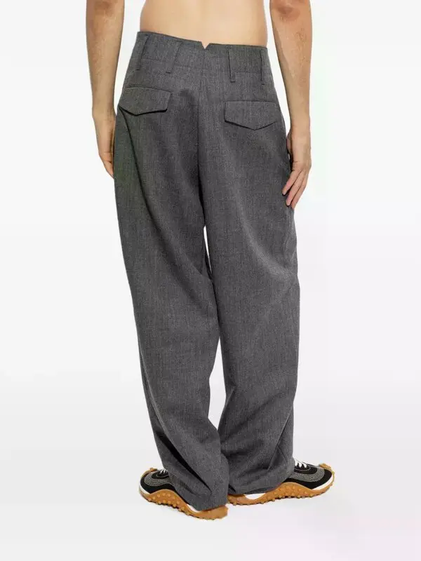 AMI Paris Two-pleats Wool Trousers