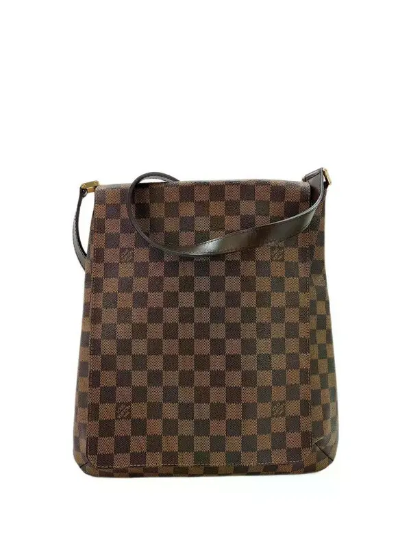 LOUIS VUITTON Damier Ebène Musette Shoulder Bag