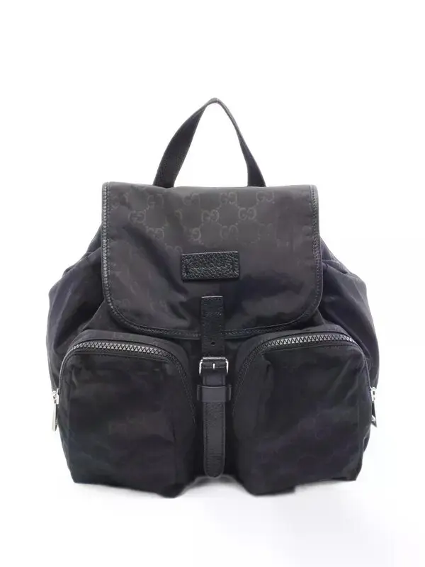 Gucci Gg Monogram Backpack