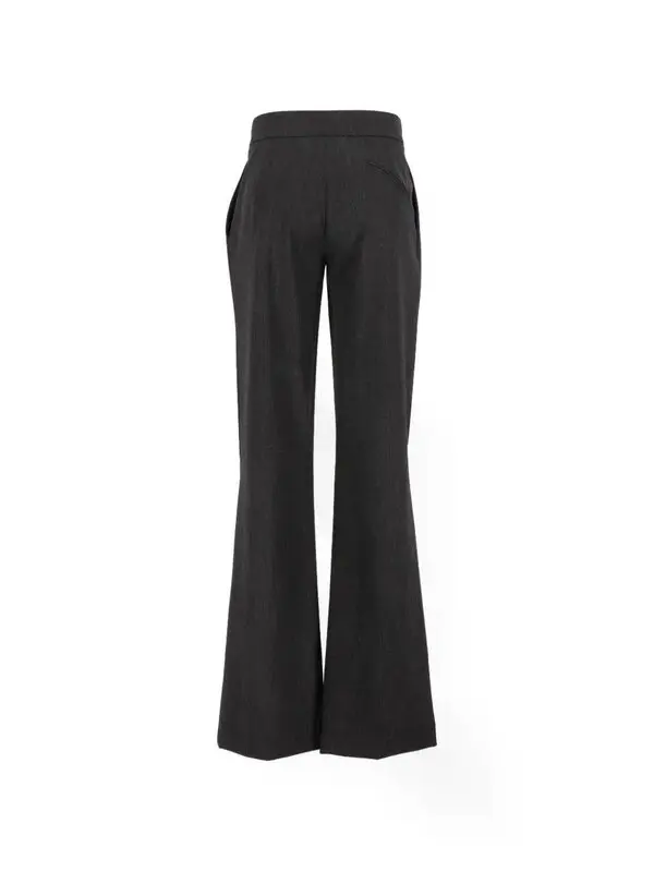 Federica Tosi Wrap-front Wide-leg Trousers
