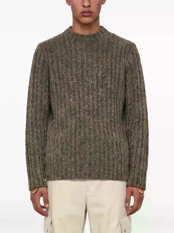 GOLDEN GOOSE Ribbed-knit Sweater