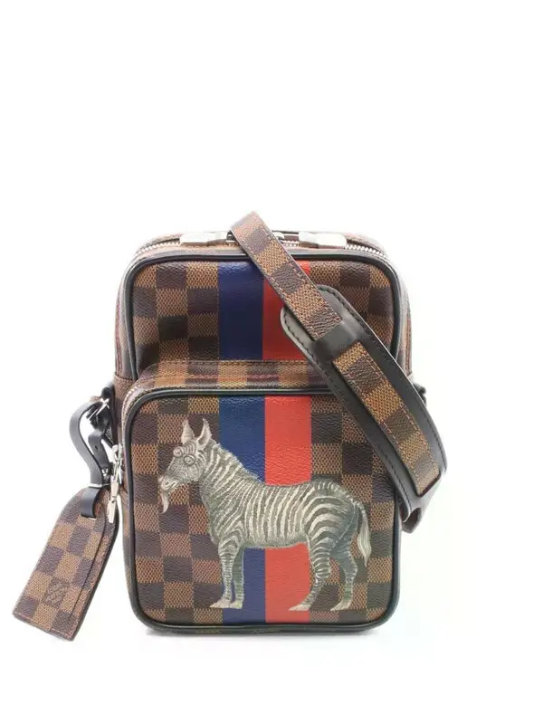 LOUIS VUITTON 2016 Damier Savanna Amazon Messenger Bag
