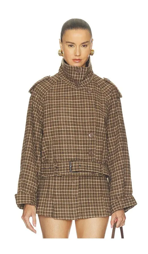 NAKEDVICE Fletcher Check Jacket