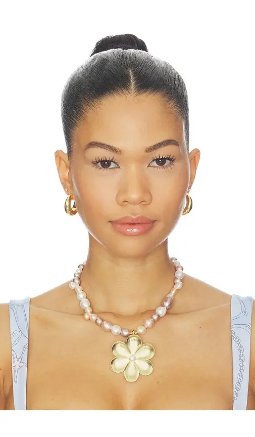 Brinker & Eliza Flora Necklace - Multi