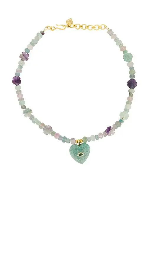 Brinker & Eliza Ocean Mist Necklace - Teal