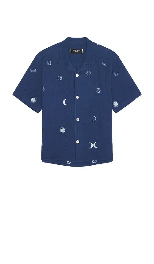 TRIBE AND TRUE Pablo Shirt In . Also - Blue
