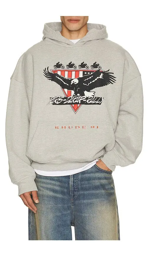 Rhude Stage Racing Hoodie In . Also