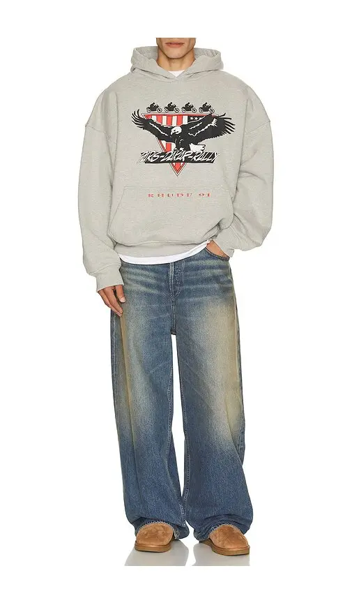 Rhude Stage Racing Hoodie In . Also