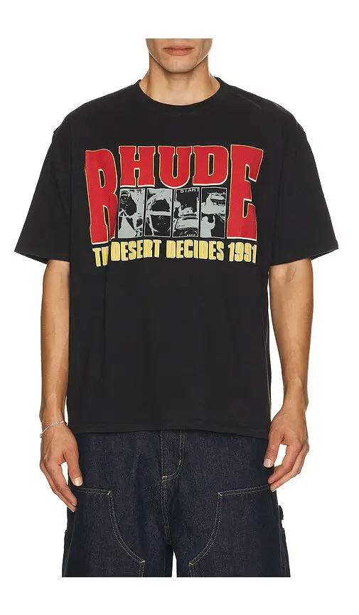 Rhude The Desert Decides Tee In . Also