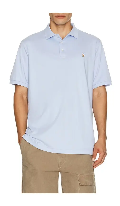 Polo Ralph Lauren Short Sleeve Soft Touch Polo In . Also - Blue