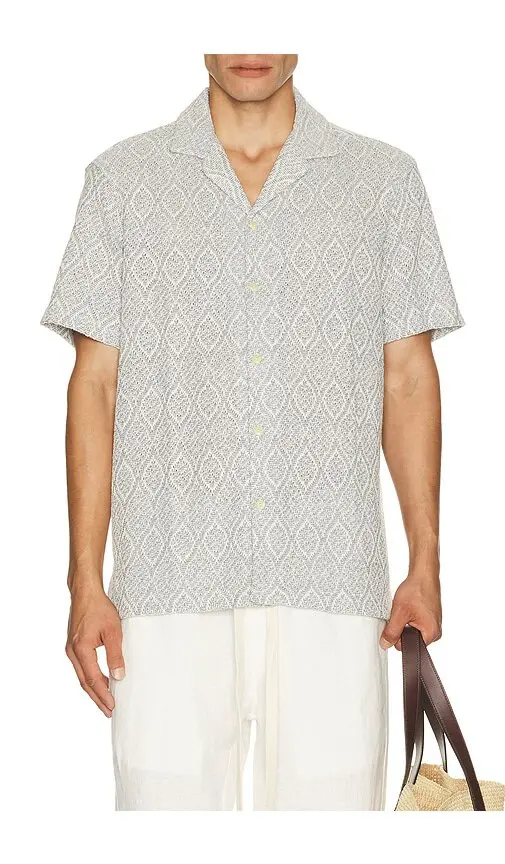 Faherty Brand Short Sleeve Oasis Camp Shirt In . Also