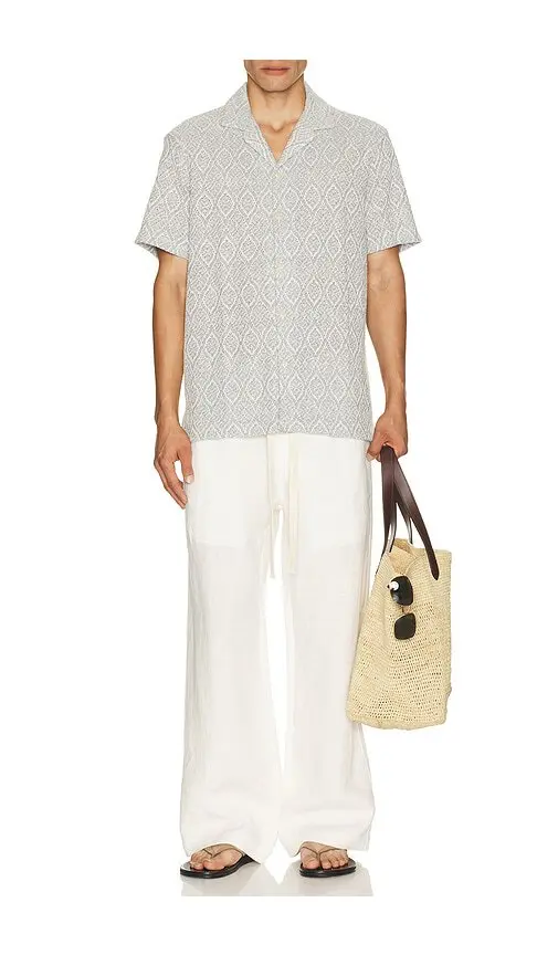 Faherty Brand Short Sleeve Oasis Camp Shirt In . Also