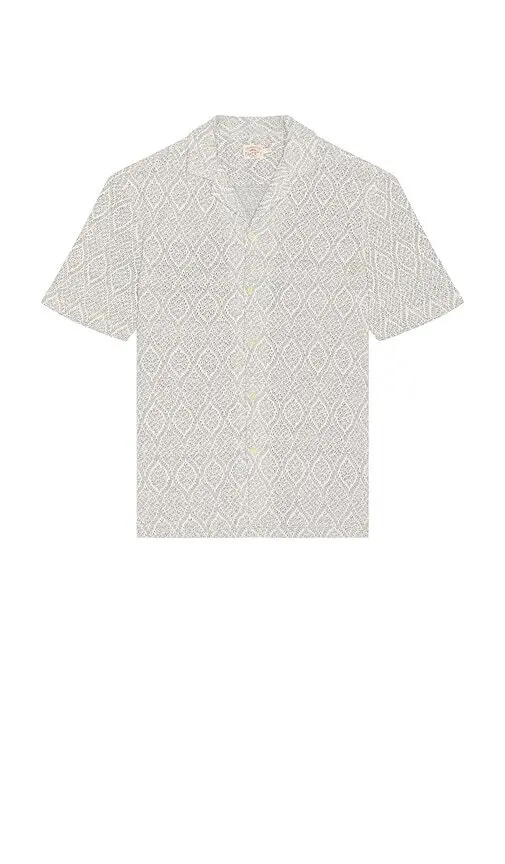 Faherty Brand Short Sleeve Oasis Camp Shirt In . Also