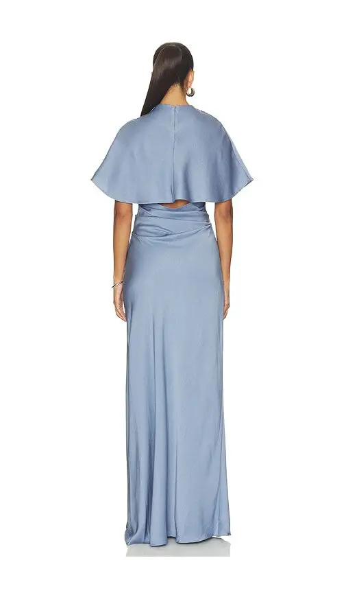 Simkhai Annibelis Short Sleeve Gown In . Also