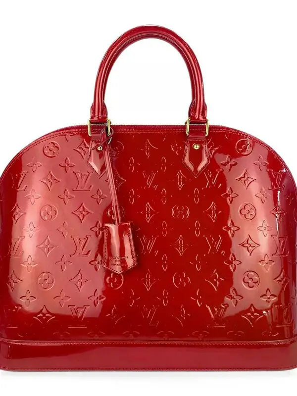 LOUIS VUITTON Monogram Vernis Alma Handbag
