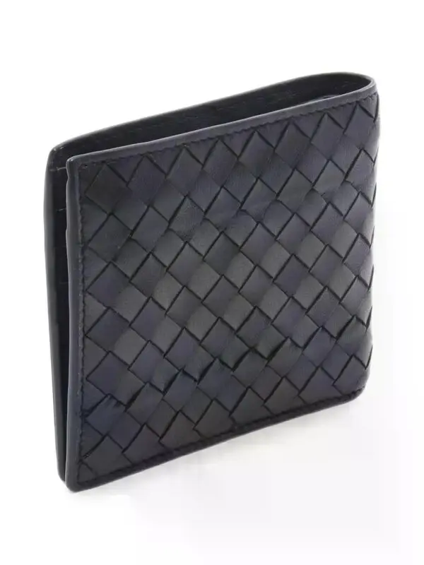 Bottega Veneta 2010s Intrecciato Bi-fold Wallet