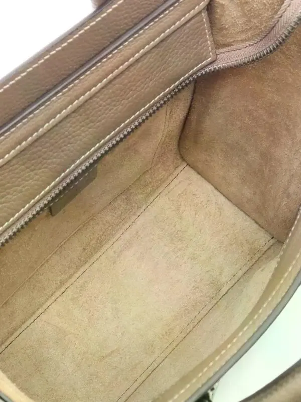 Celine Luggage Nano Tote Bag - Grey