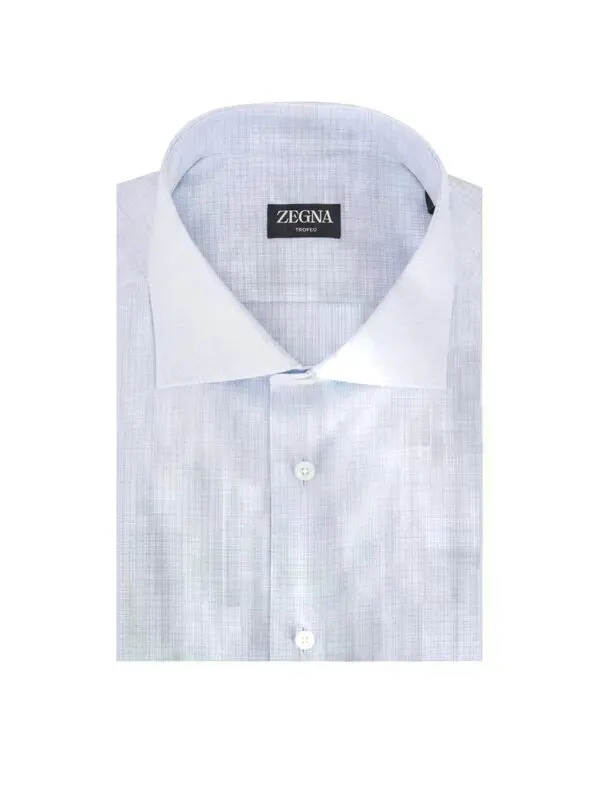 Zegna Micro-check Shirt