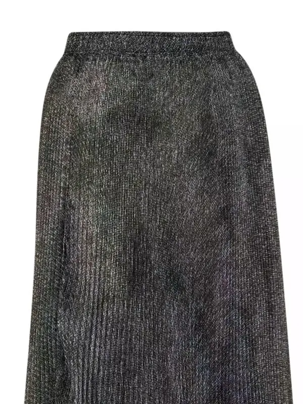 Ermanno Scervino Knickerbocker-print Pleated Midi Skirt