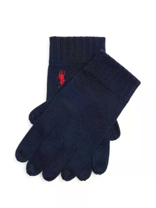 Polo Ralph Lauren Logo-embroidered Gloves