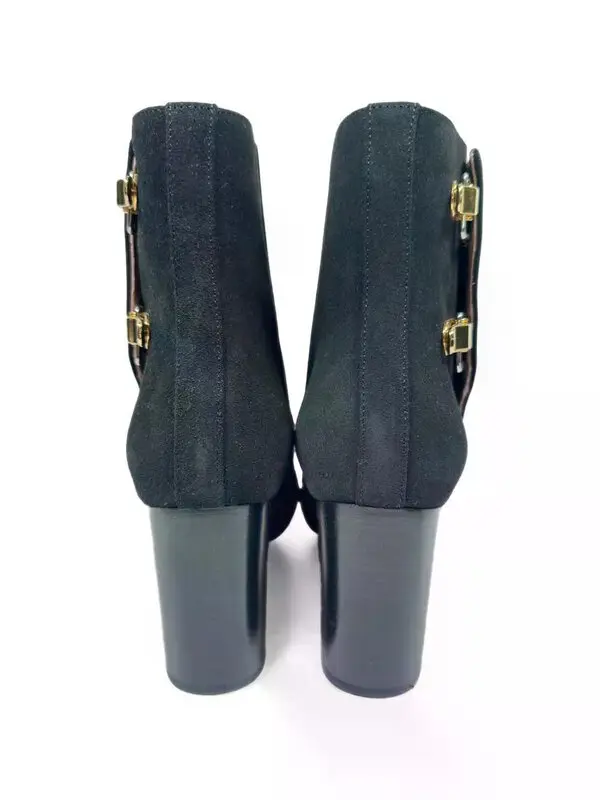 Chloé Double-buckled Ankle Boots
