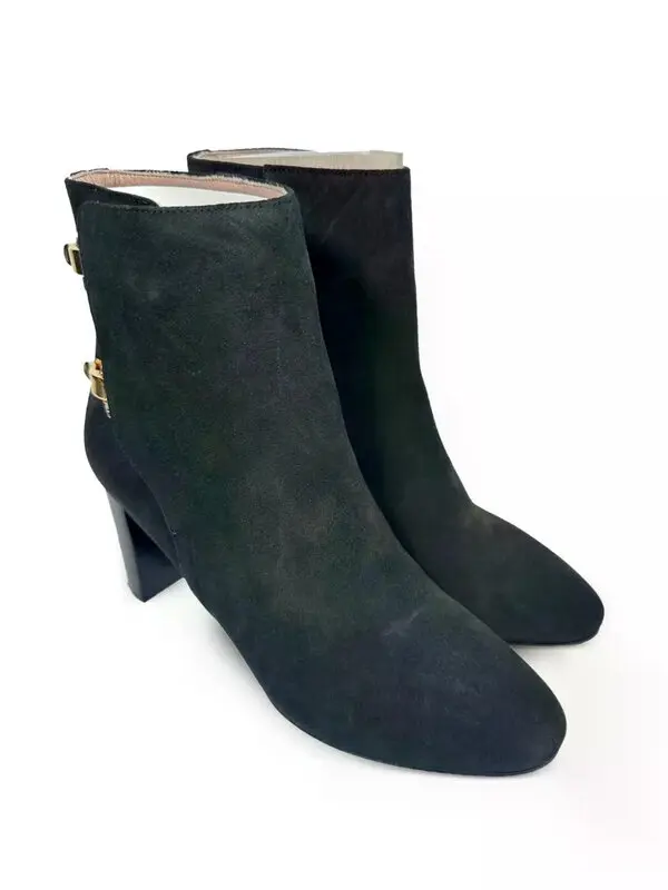 Chloé Double-buckled Ankle Boots
