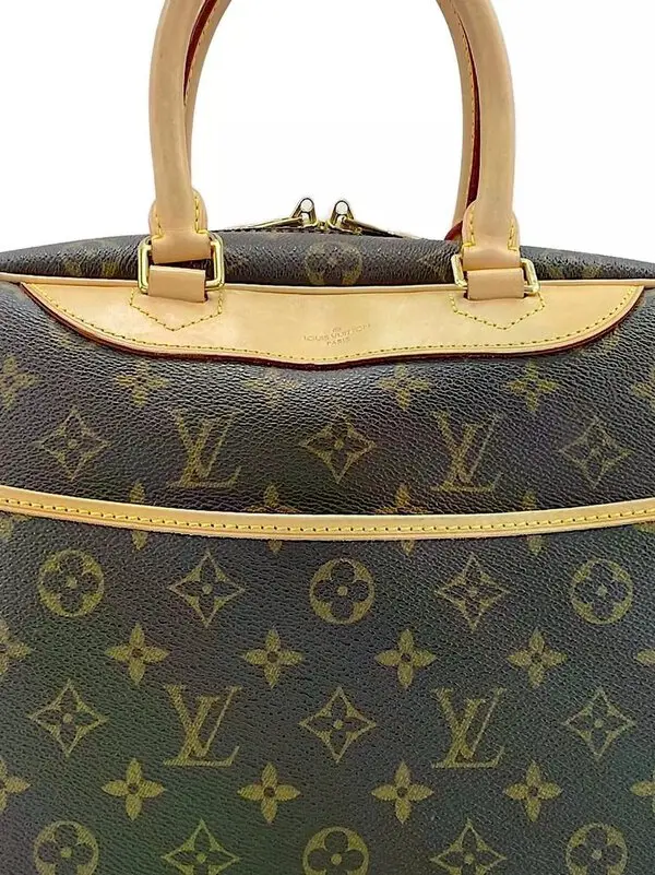 LOUIS VUITTON Deauville Monogram Handbag - Brown
