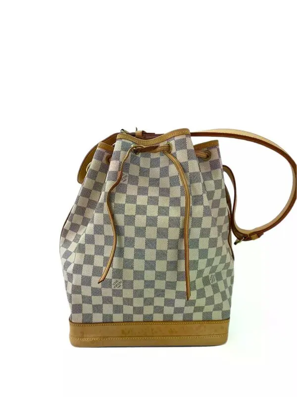 LOUIS VUITTON 2007 Noé Damier Azur Shoulder Bag