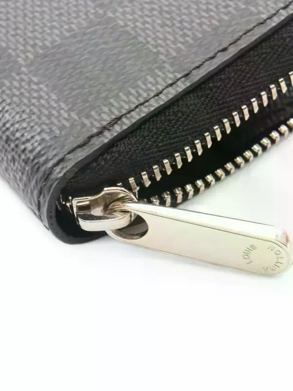 LOUIS VUITTON 2018 Damier Graphite Zippy Coin Purse