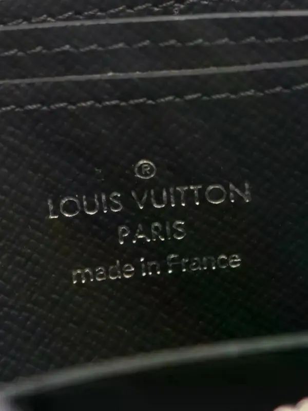 LOUIS VUITTON 2018 Damier Graphite Zippy Coin Purse